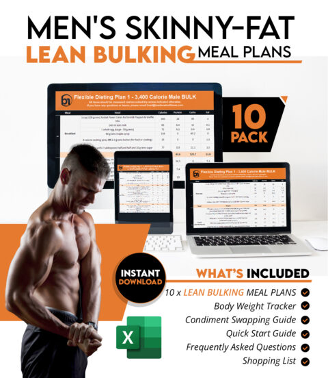 Men’s Skinny-Fat LEAN BULK Meal Plans (10 Pack) - Brad Newton Fitness